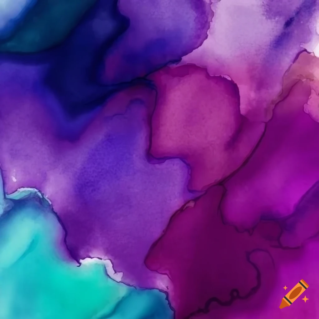 Watercolor background with jewel tone colors on Craiyon