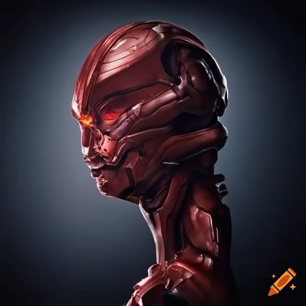 Fusion of Ultron, The Didact, and David in a blend of technology and ...