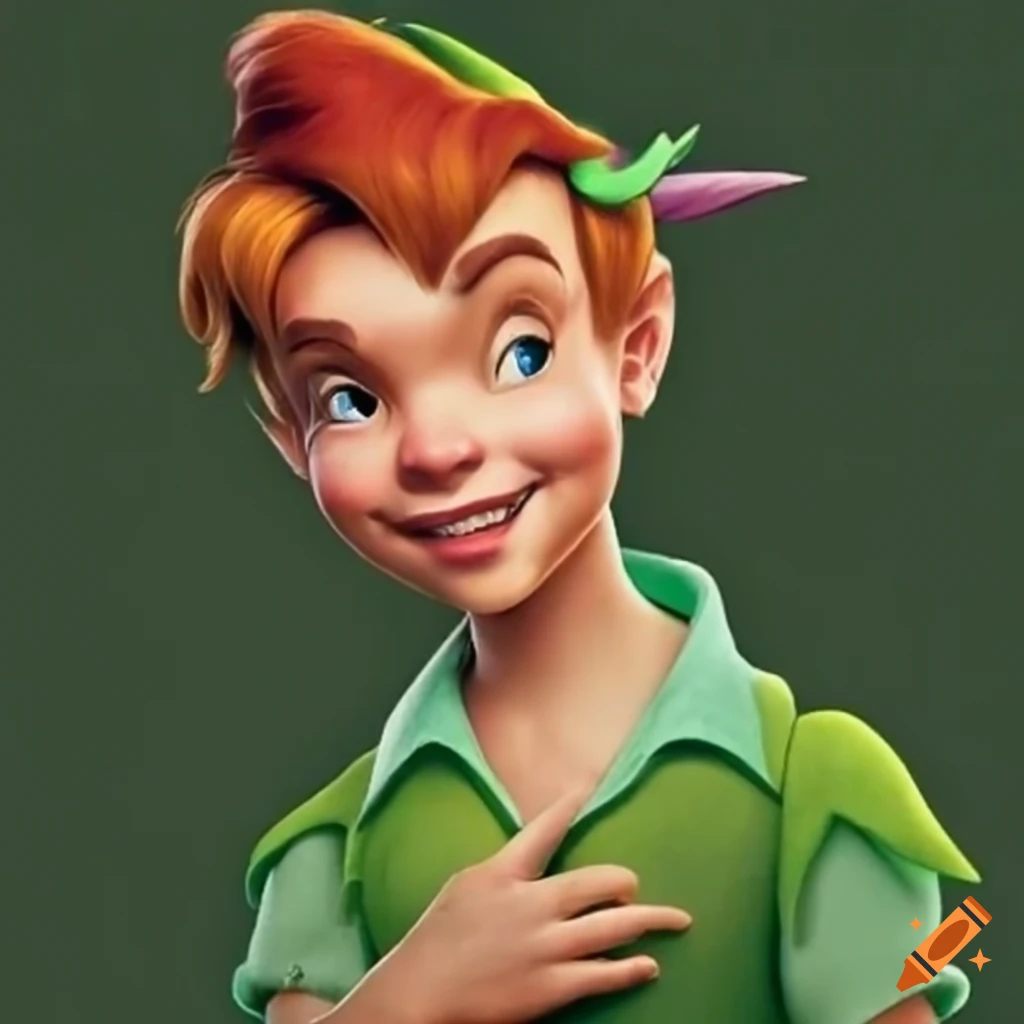 Peter pan character on Craiyon
