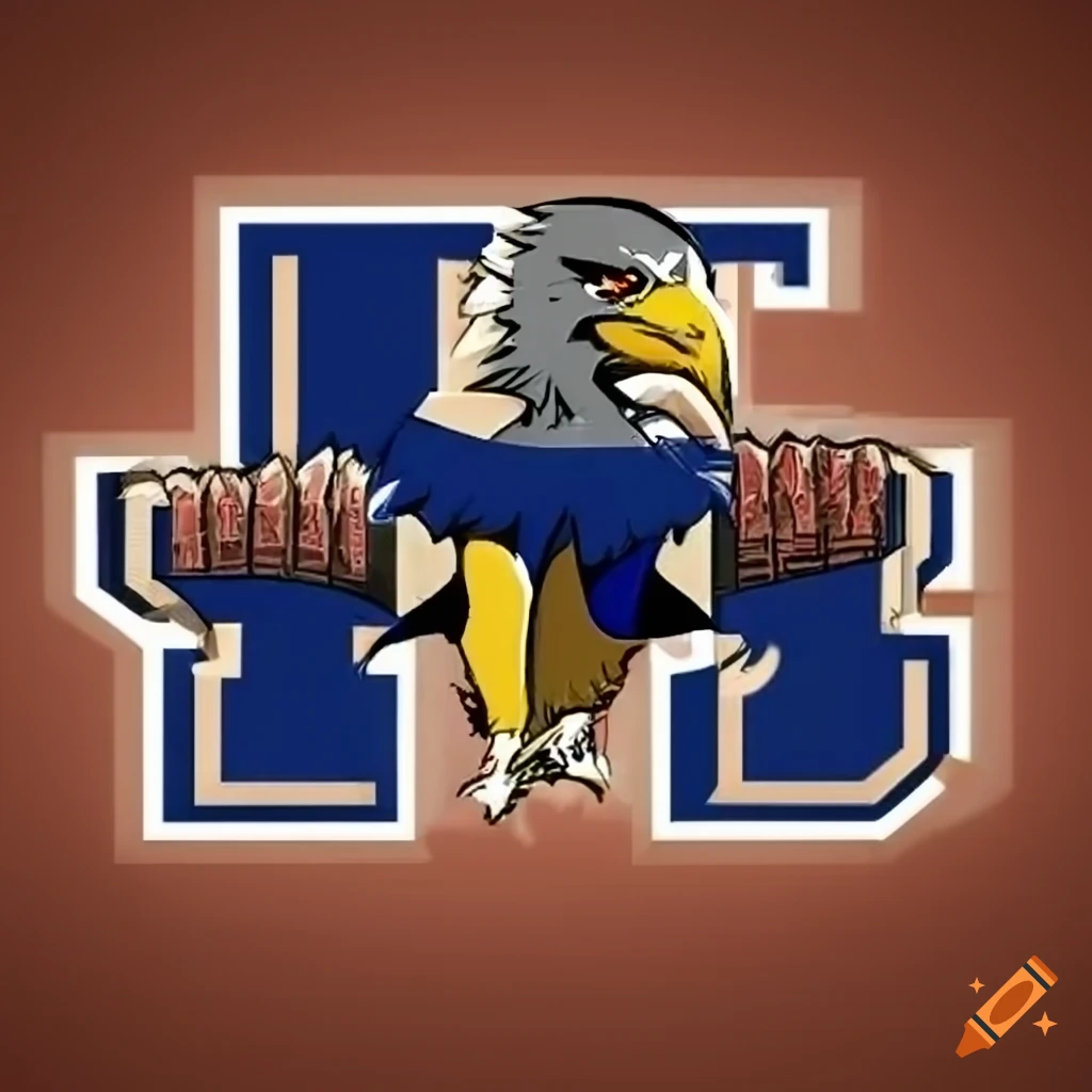 Battle Hawks football logo design on Craiyon