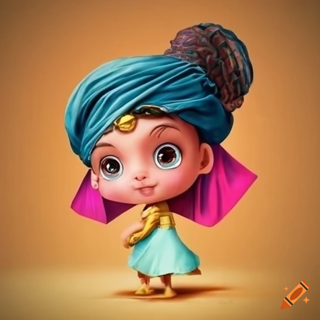 Arabic aladdin kids on Craiyon