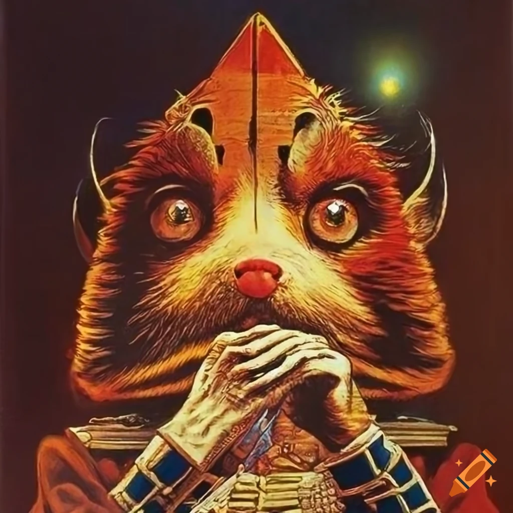 Intricate vintage poster inspired by swedish dizzy artists on Craiyon