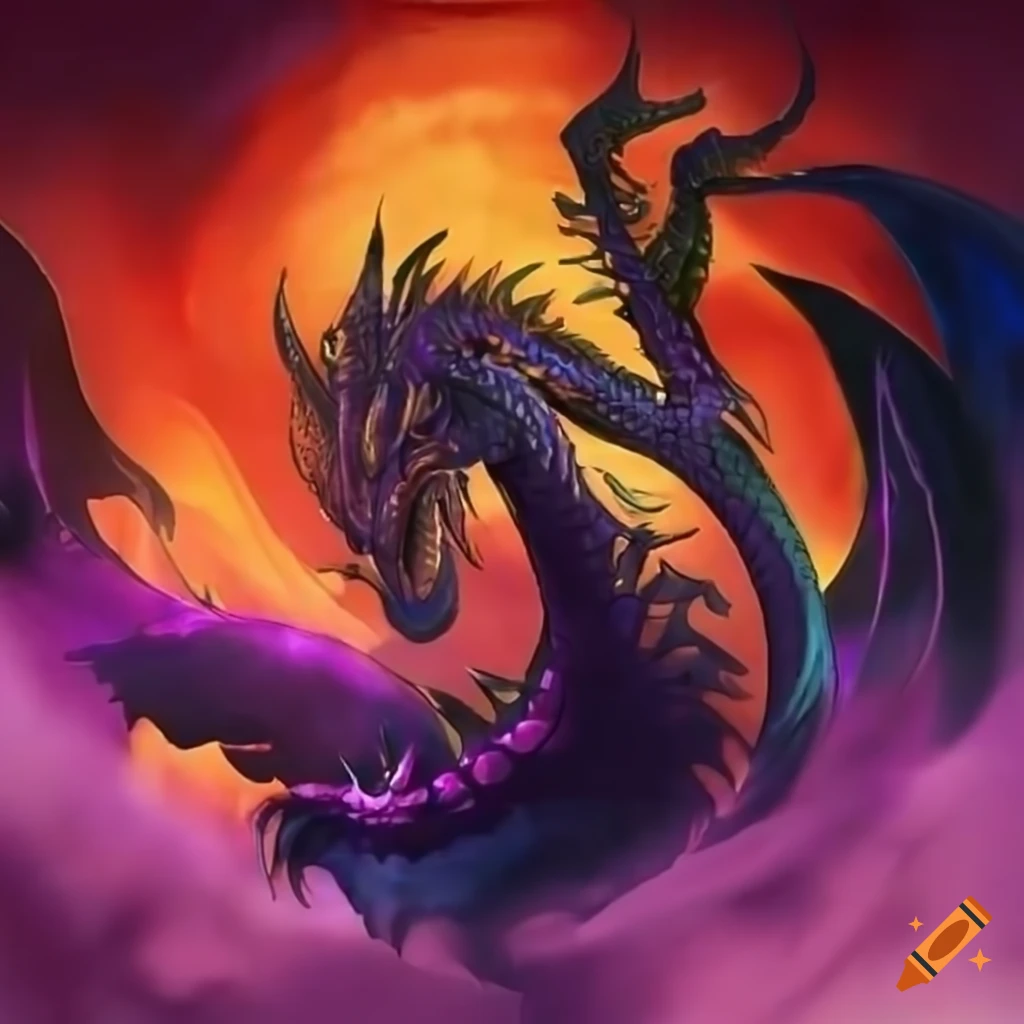 Colorful ancient Aztec-style dragon on Craiyon