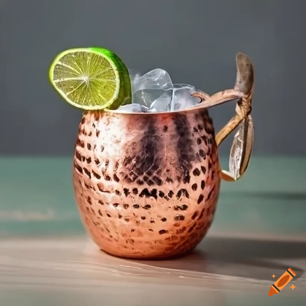 Moscow mule cocktail on Craiyon