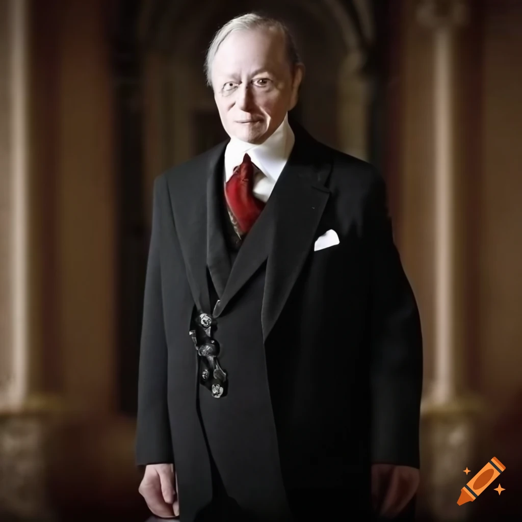 Modern photograph of a european royal in formal attire around 2010 on ...