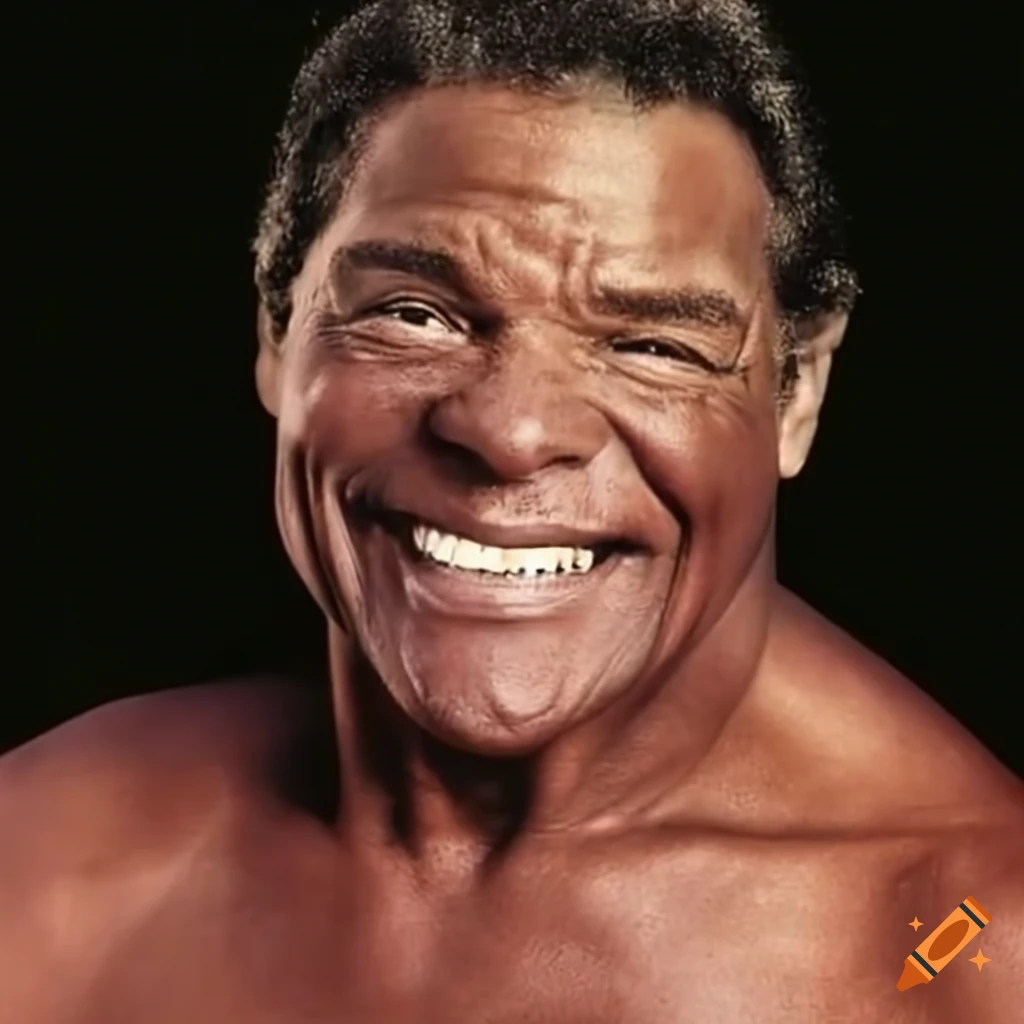 Smiling kenneth copeland with black skin tone on Craiyon