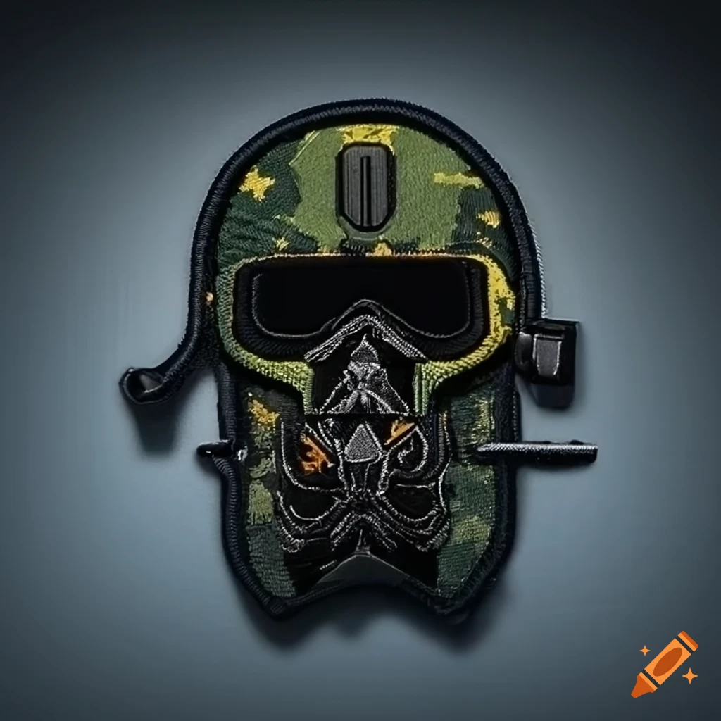 Airsoft patch design expandables on Craiyon