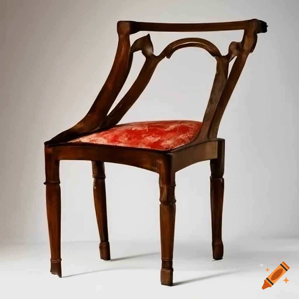 Matisse and Cezanne design a chair on Craiyon