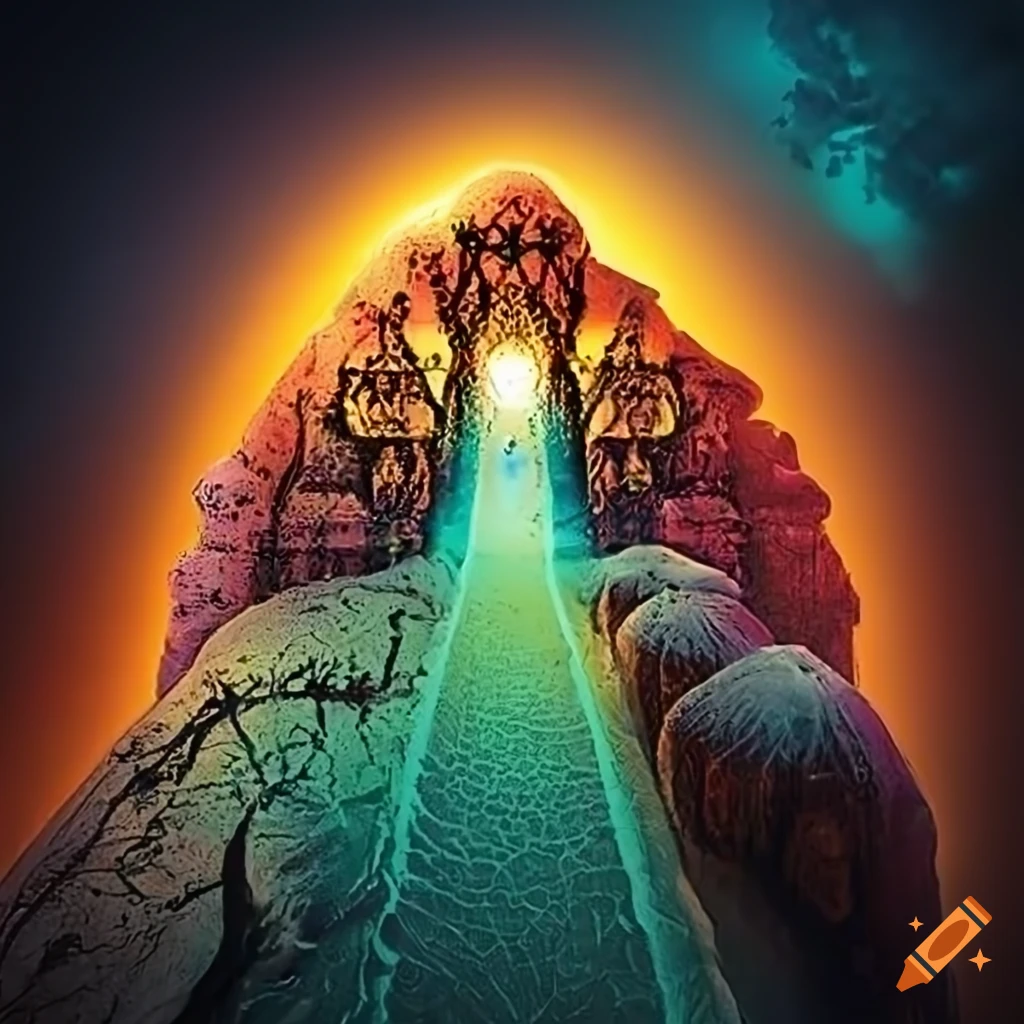 Cover of the ebook "paths of personal transformation" depicting a ...