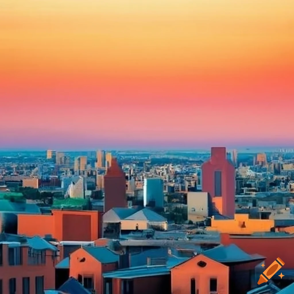 Big cityscape in namibia on Craiyon