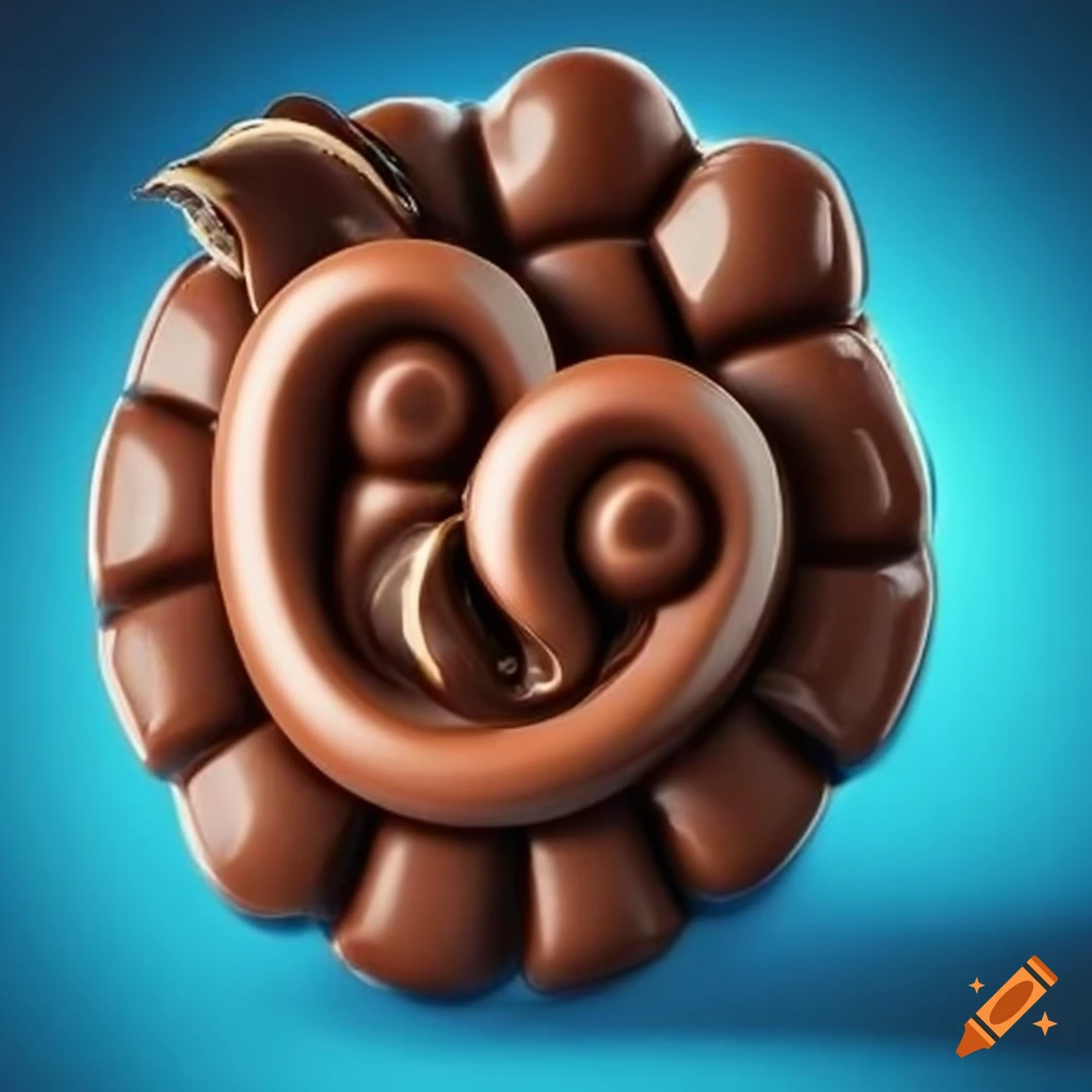 Chocolate life saver candy on Craiyon