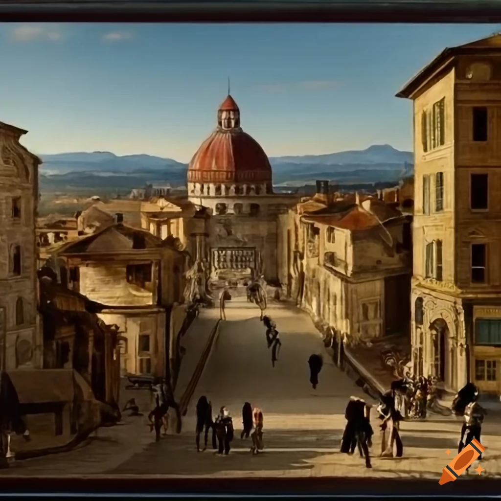 Realistic renaissance fair with people from that era on Craiyon