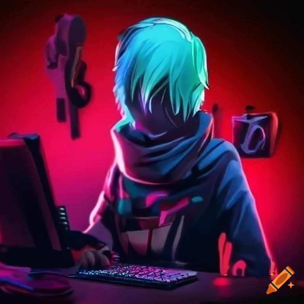 Professional gaming boy on Craiyon