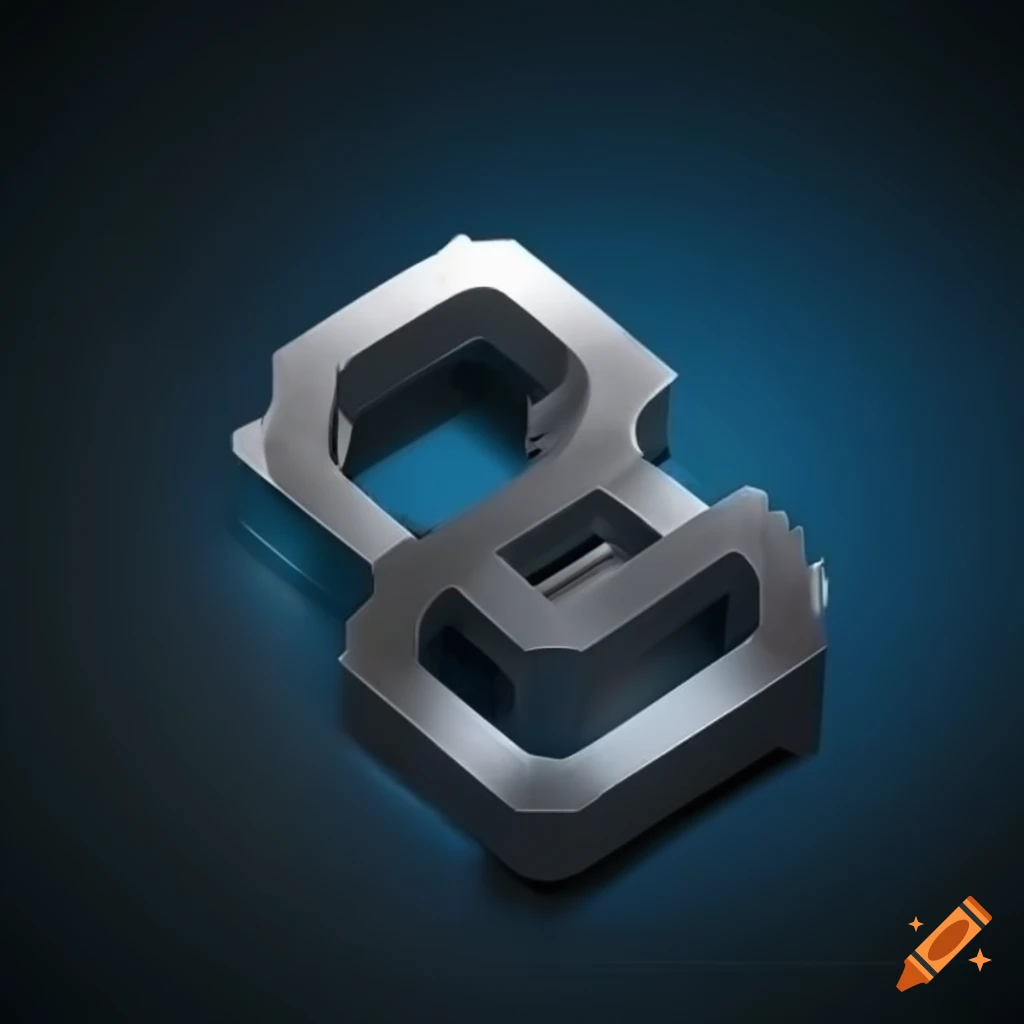 3d tp mechanical logo design on Craiyon