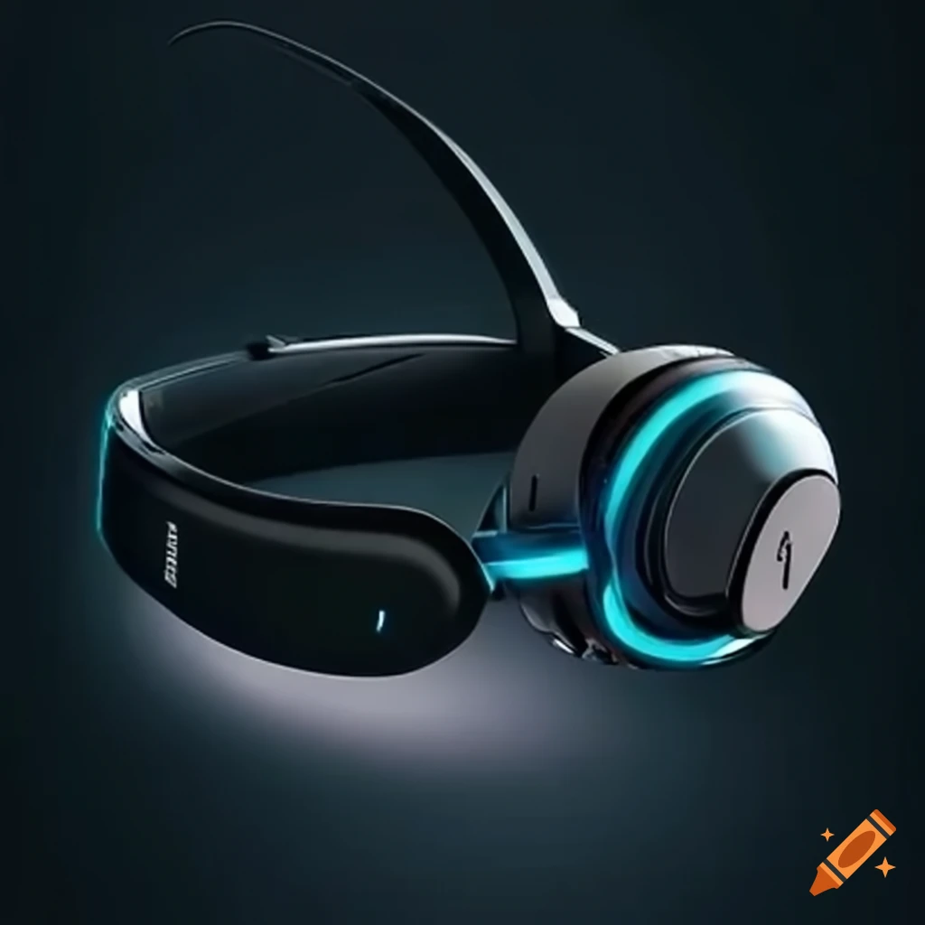 Futuristic dream-recording wearable device concept on Craiyon