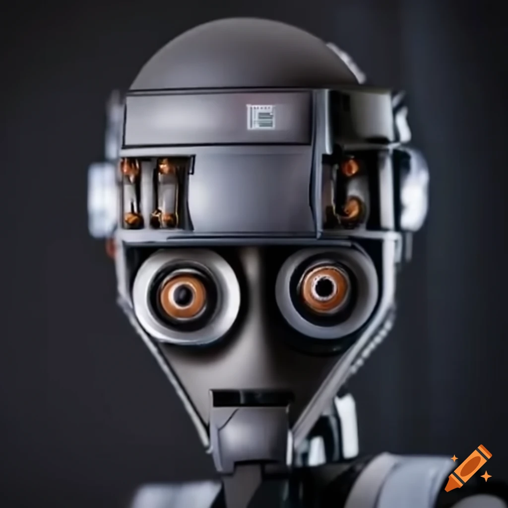 Short invincible robot on Craiyon