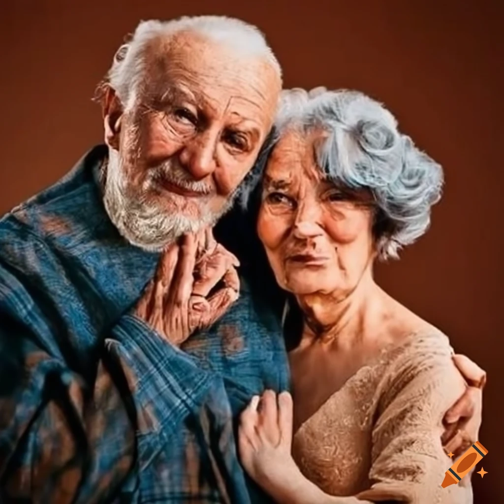 Pareja de la tercera edad on Craiyon