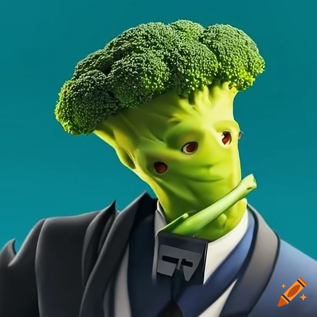 Broccoli hitman on Craiyon