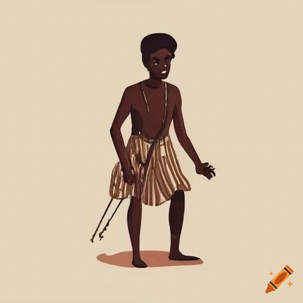 Negritos and austronesians depiction on Craiyon