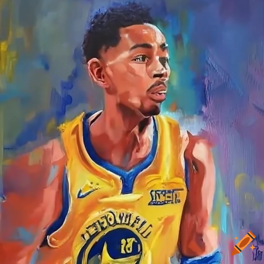 Jordan poole on Craiyon