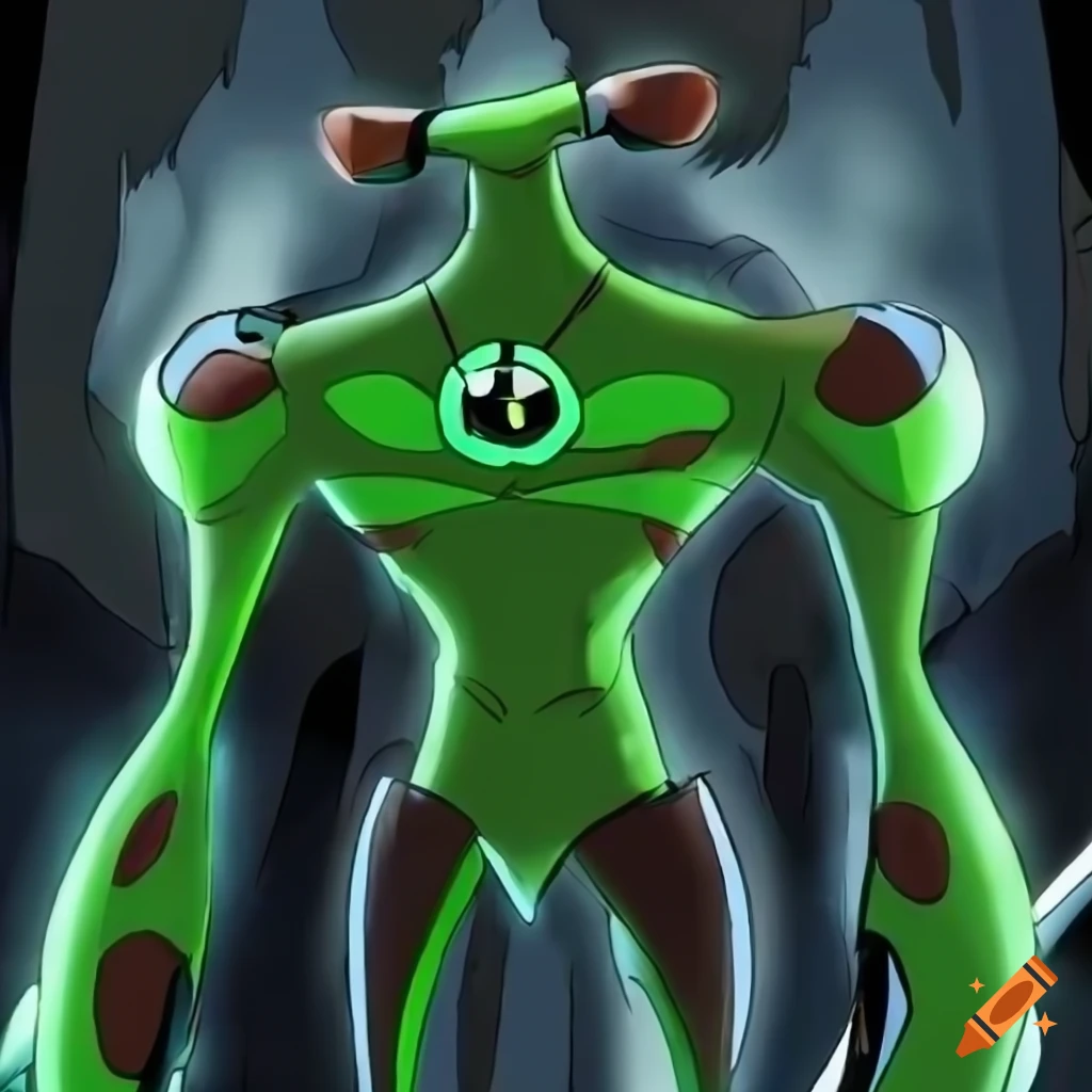 Humanoid insect in ben 10 art style on Craiyon