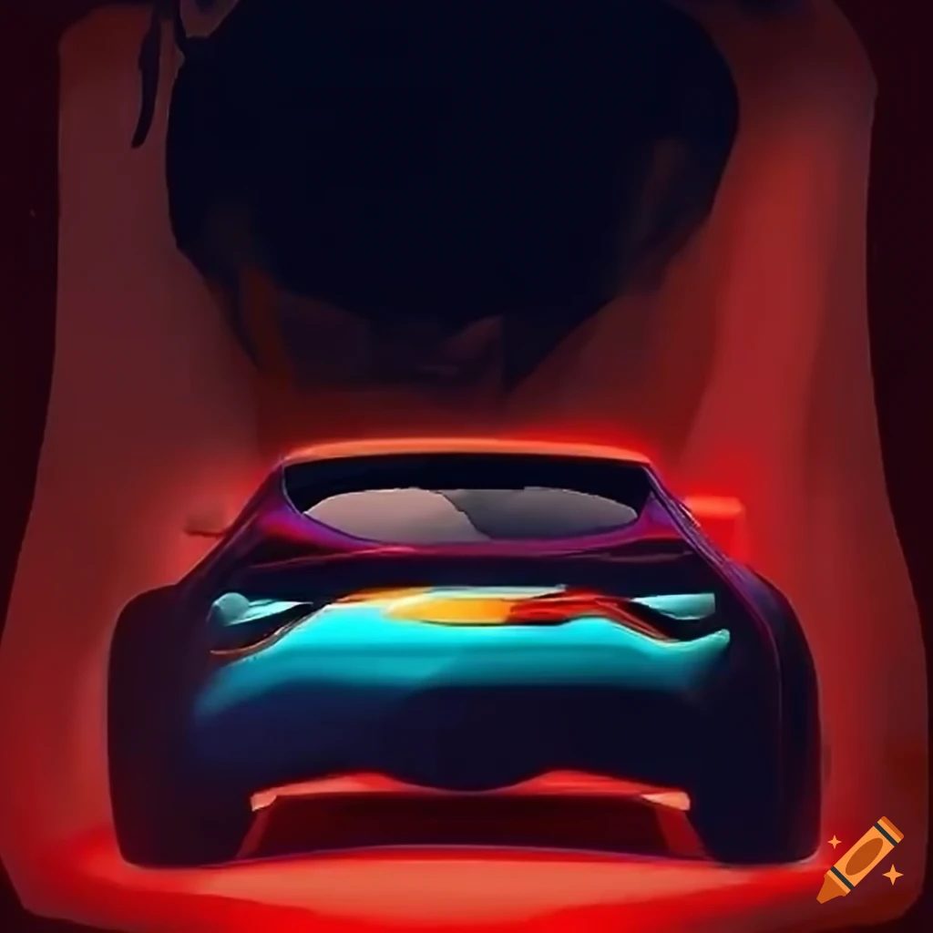 Driving video game concept on Craiyon