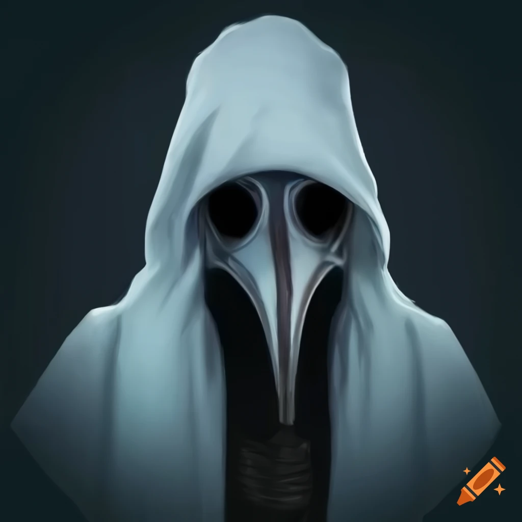 White Robed Plague Doctor On Craiyon