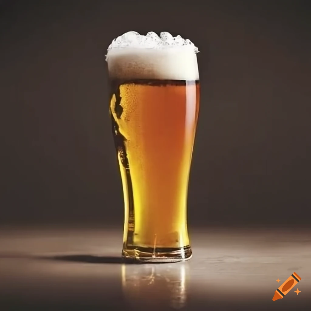 Vintage beer advertisement on Craiyon