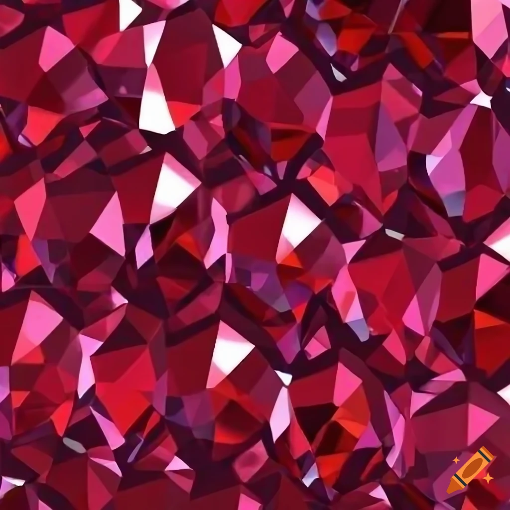 Shiny ruby gems texture on Craiyon