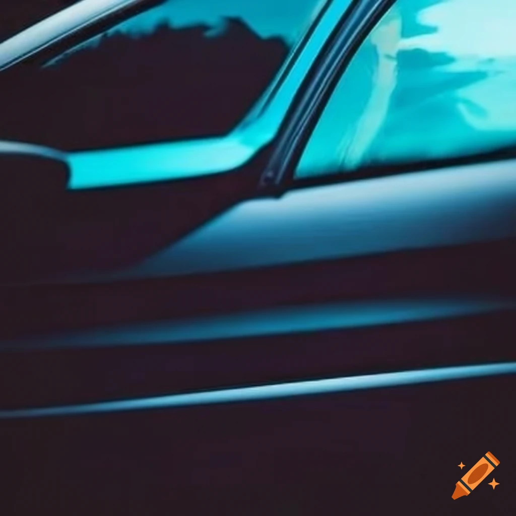 Tinted windows on a car on Craiyon