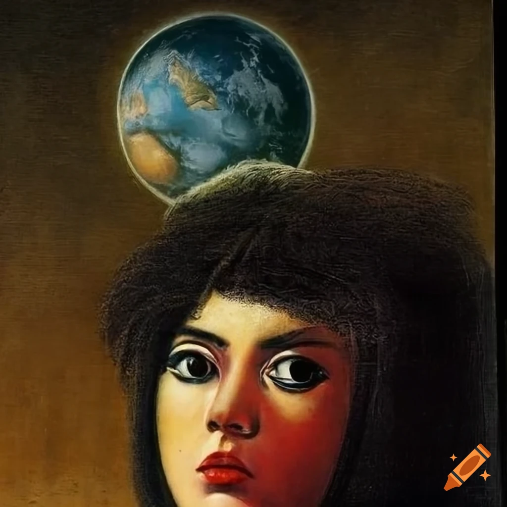Science fiction pulp magazine cover with a nonbinary human in a ...
