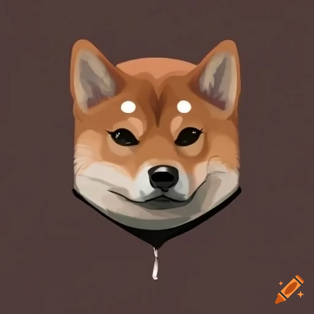 Discord bot avatar of a shiba inu on Craiyon