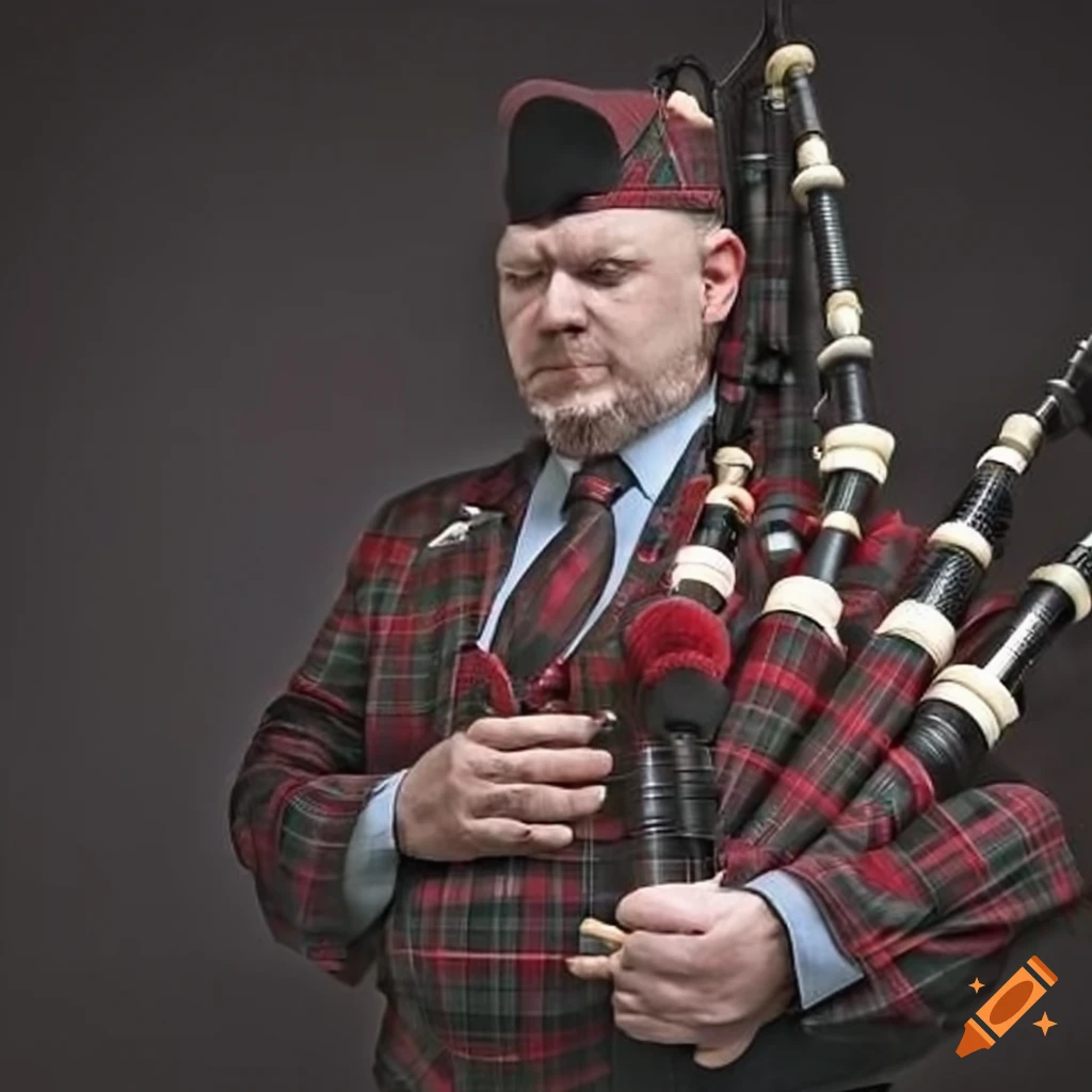 Bagpipes musical instrument on Craiyon