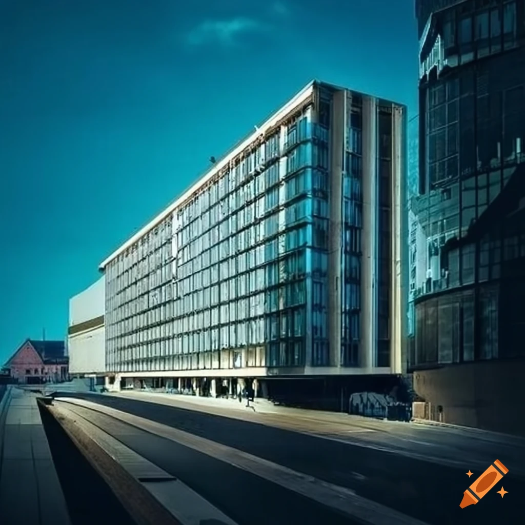 Ceu building in europe on Craiyon