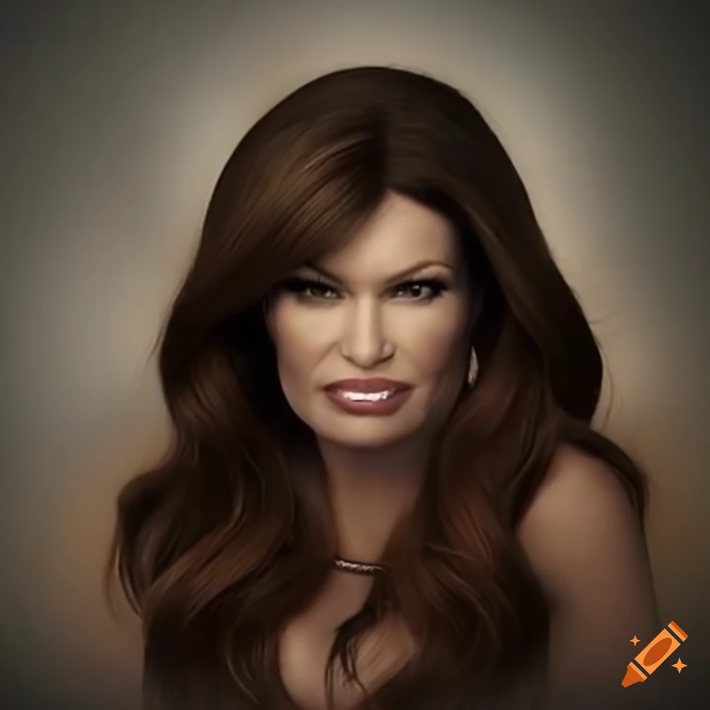 Portrait of kimberly guilfoyle in detailed 3d rendering on Craiyon