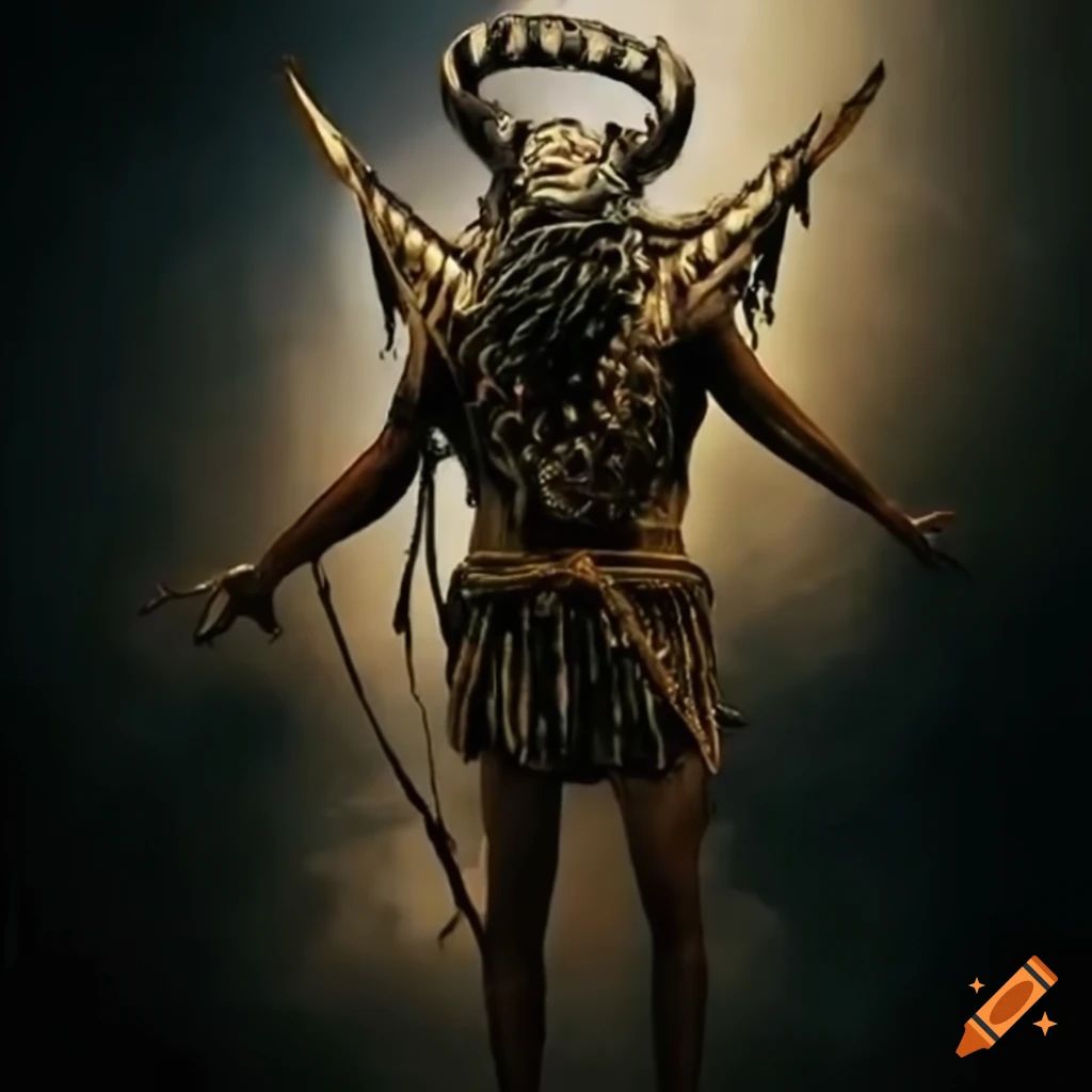 Segismundo with shackles yearning for freedom on Craiyon