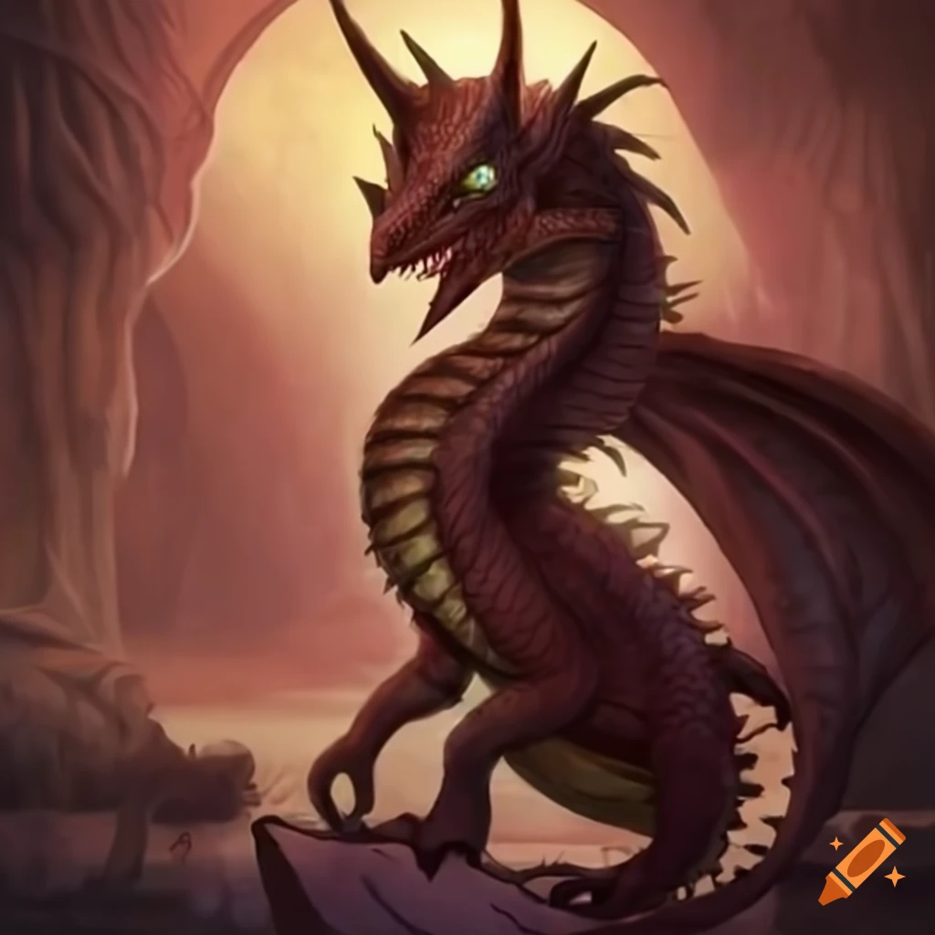 1. a dragonling's tale on Craiyon