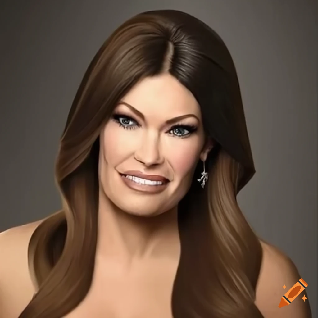 Kimberly guilfoyle portrait on Craiyon
