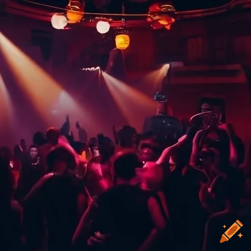 Group of people dancing to reggae dancehall music at a london nightclub ...