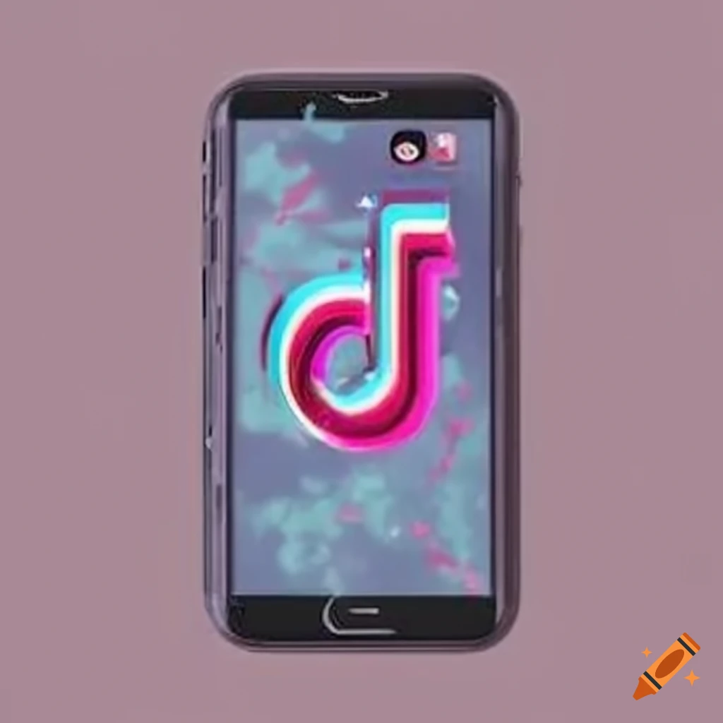 Iphone frame screenshot for tiktok mod apk on Craiyon