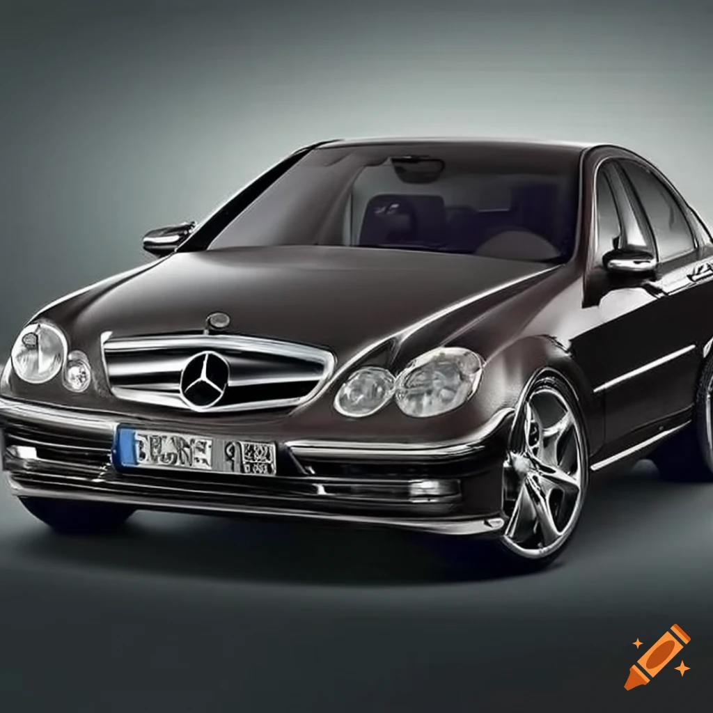 Mercedes benz w203 model on Craiyon