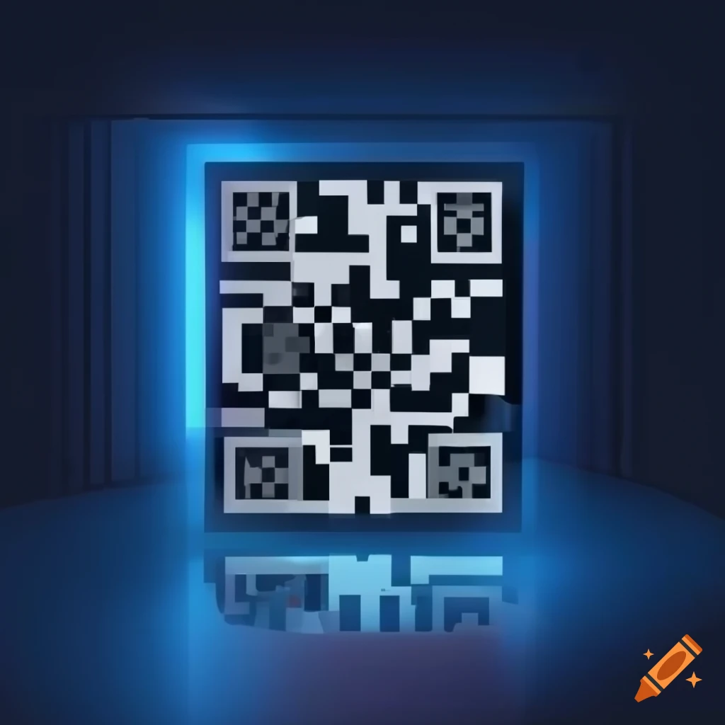 Qr code website background on Craiyon