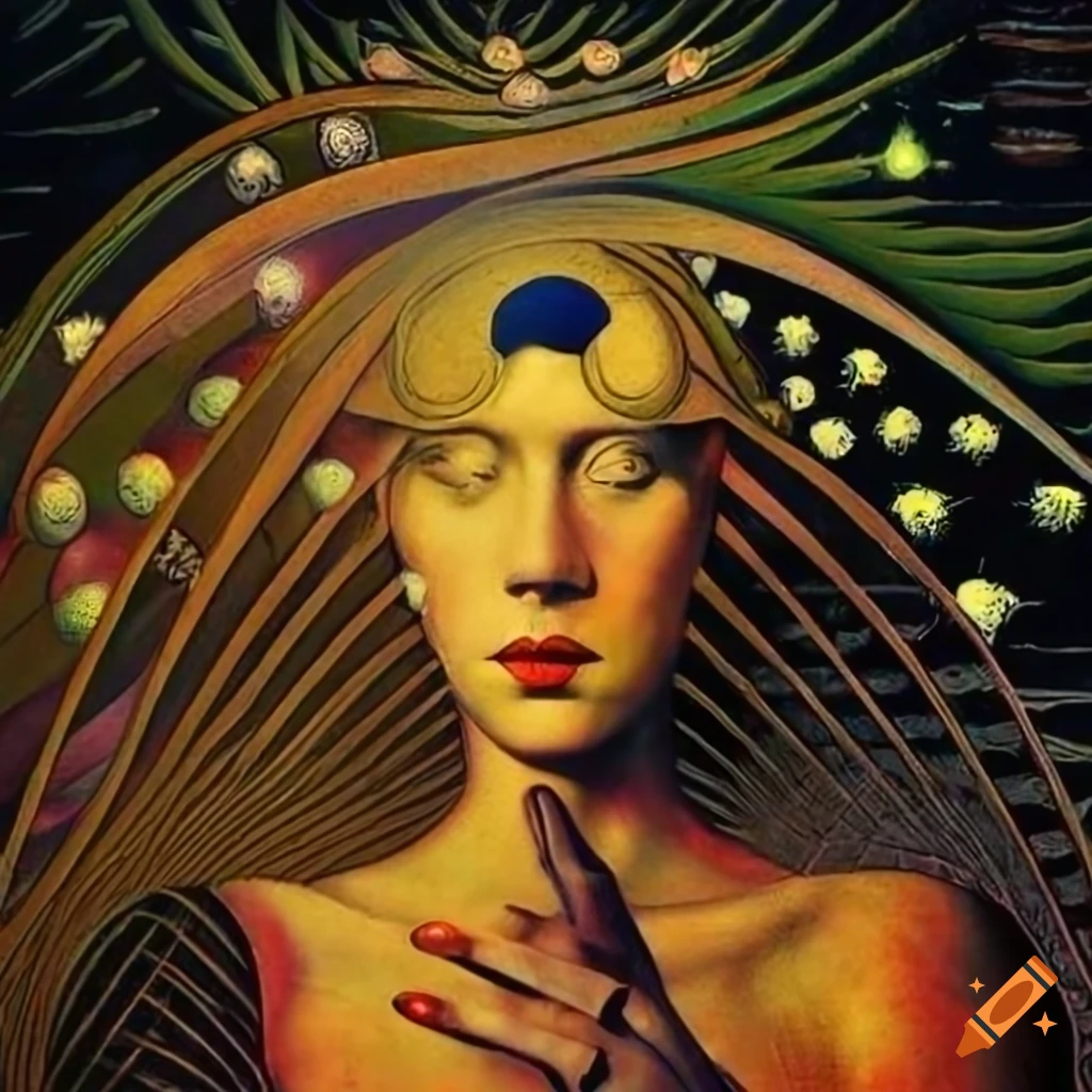 Artistic expression with mathematical visions and strange structures in ...