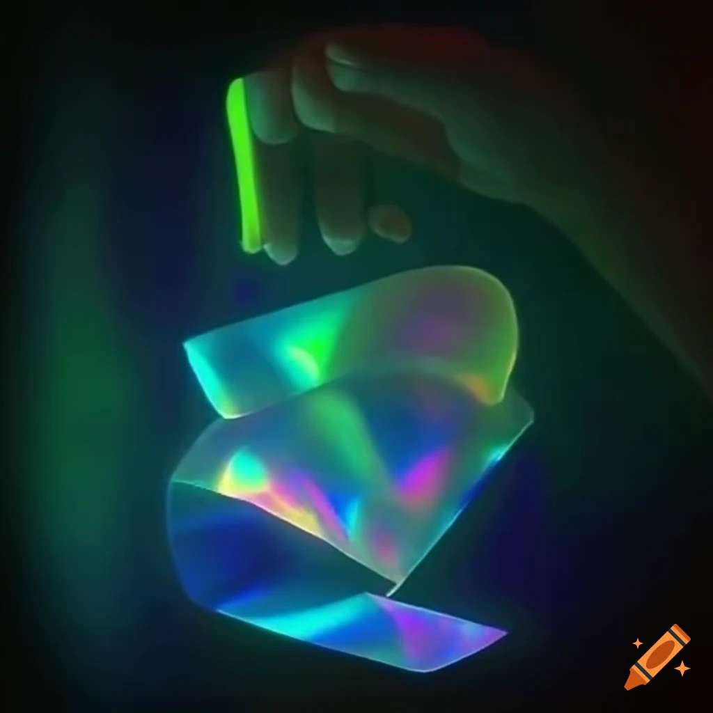 Holographic design on Craiyon