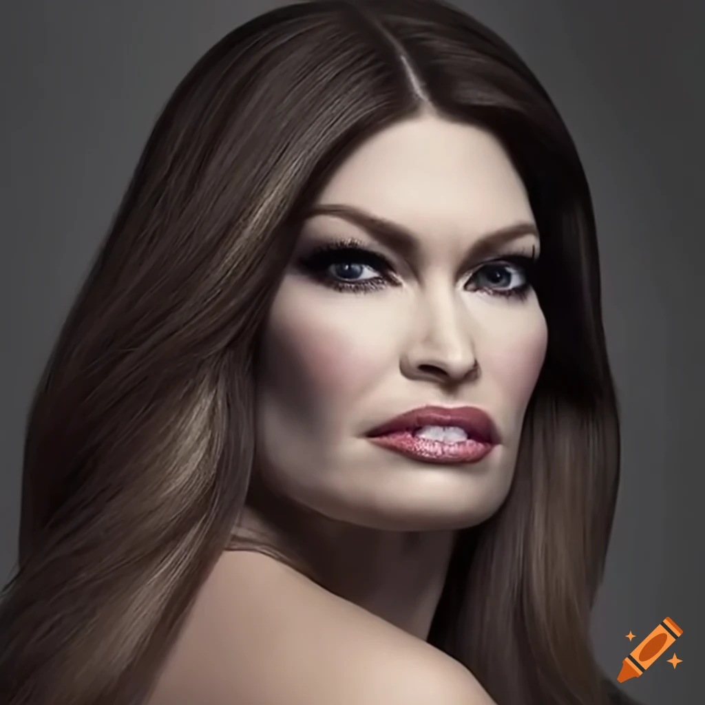 Detailed lifelike portrait of person with bold lines and dramatic ...