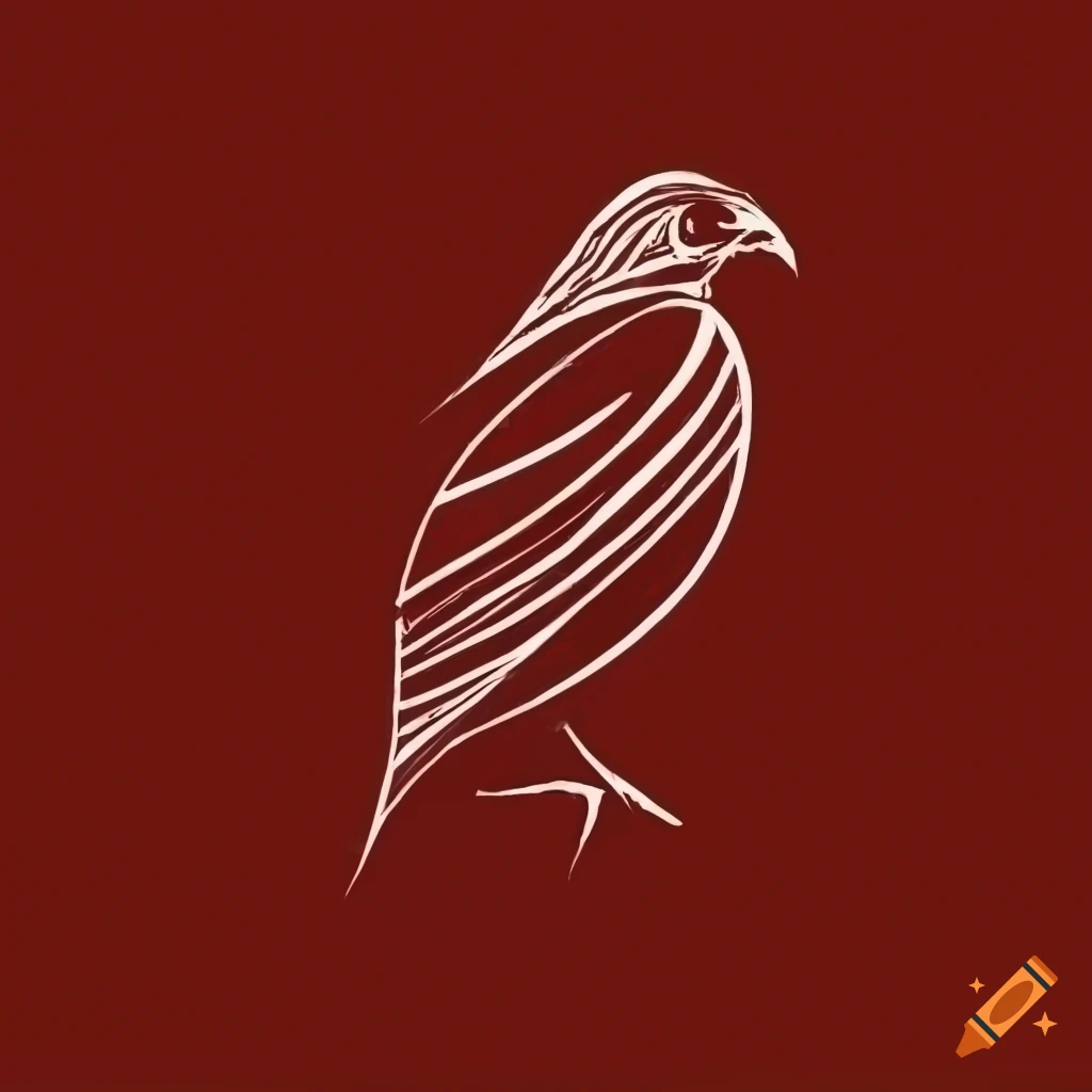Red kite logo design on Craiyon