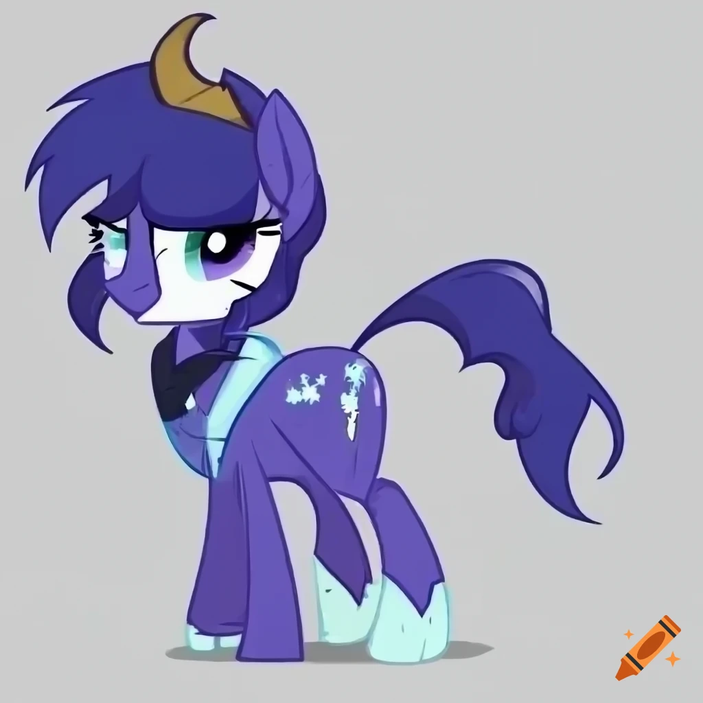 Original character reference sheet for a detailed My Little Pony design ...