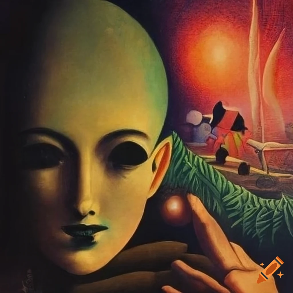 Nonbinary human gazing through the Celestial veil in Science Fiction ...