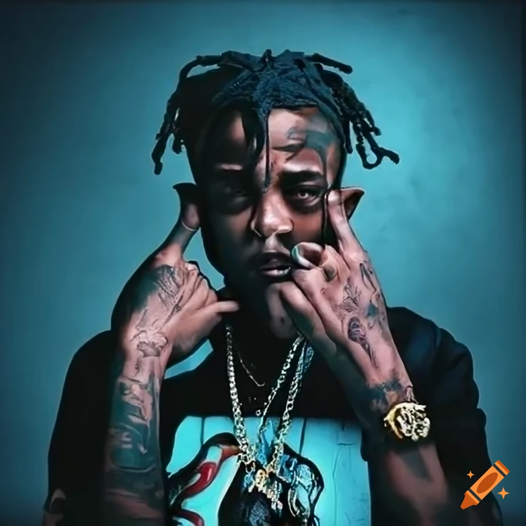 Album de rap on Craiyon