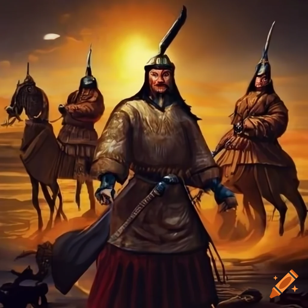 Mongol empire on Craiyon